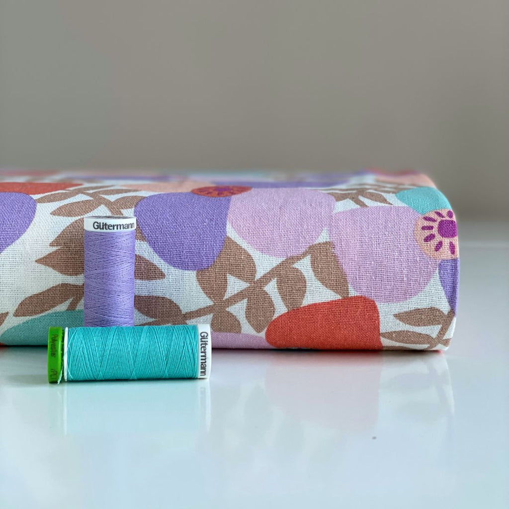 Nerida Hansen - Lema Poppies - Linen Viscose Fabric – Fabric Romance