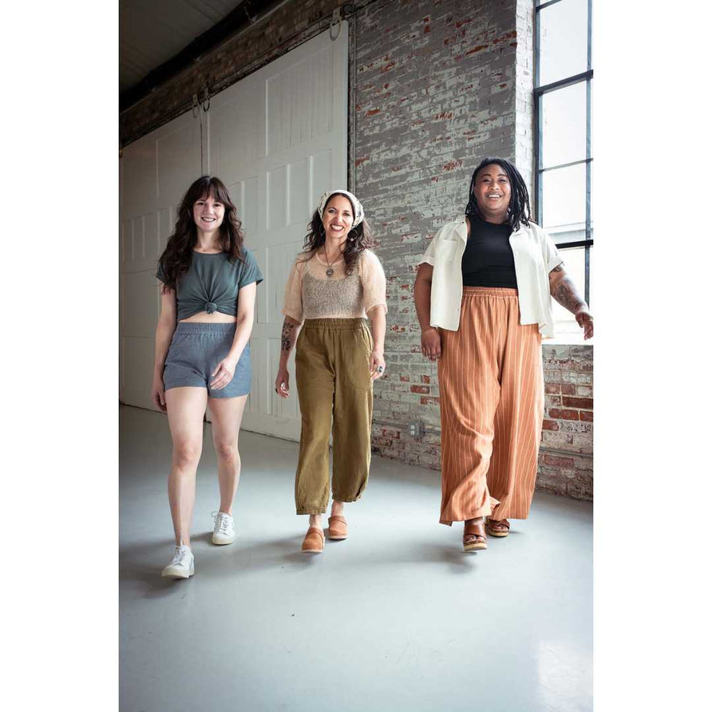 Chanterelle Pants and Shorts Sewing Pattern by Sew Liberated – Fabric ...