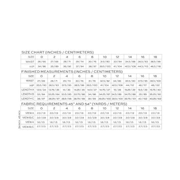 Lander Pant and Short Sewing Pattern by True Bias